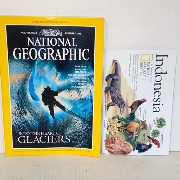 National Geographic | Other | Vintage February 996 National Geographic ...
